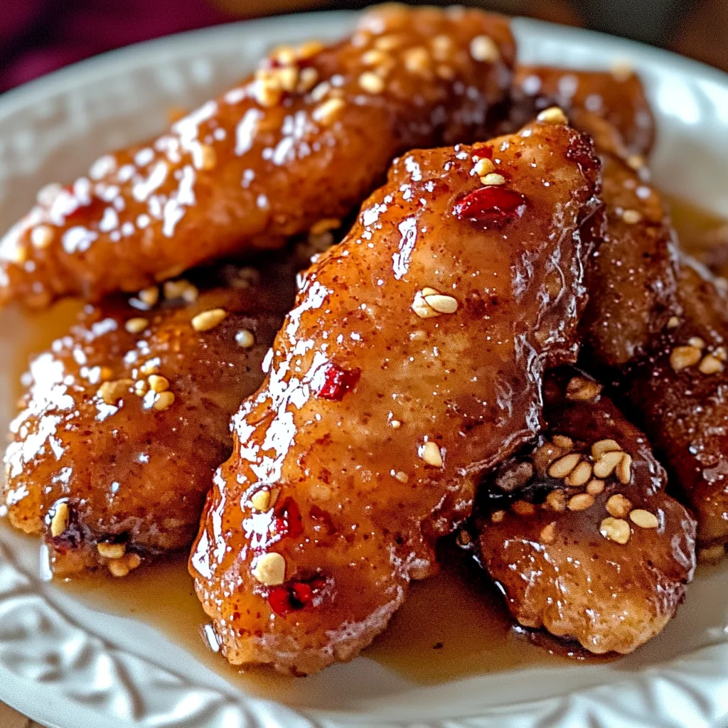 Sticky Chicken Tenders – Sweet, Savory, and Perfectly Glazed ...