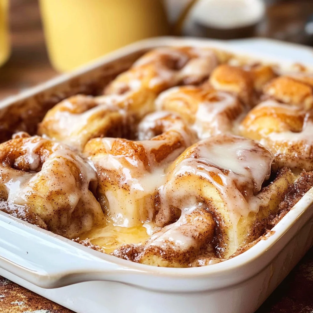 Easy Cinnamon Roll Casserole Recipe – plateperfectrecipes
